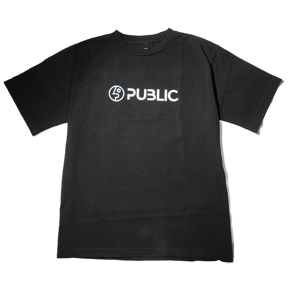 Public Logo Logo Short-Sleeve Shirt 2026 | Oversized Mid‑Weight Tee ...