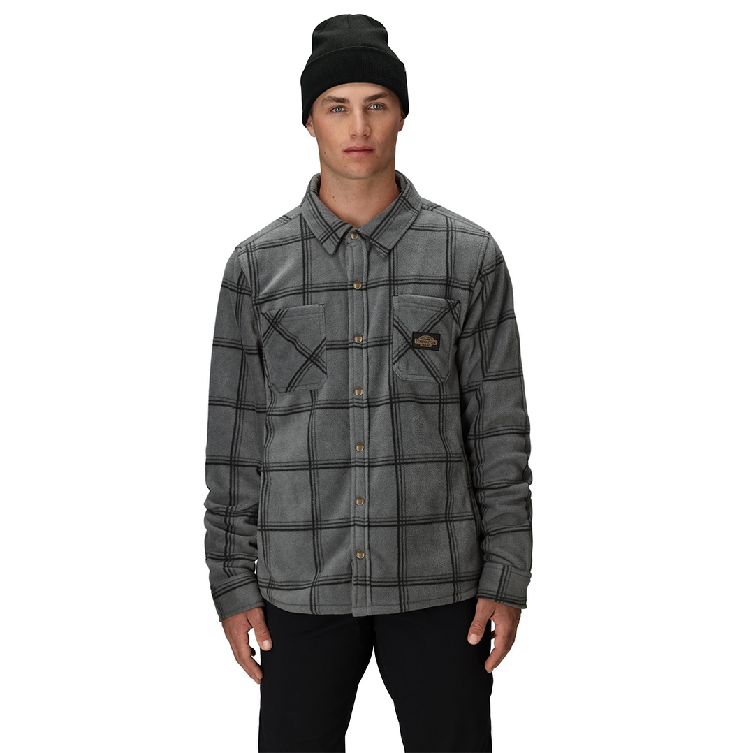 686 Sierra Fleece Flannel 2026 | Warm Lined Button-Up Shirt — Ski Pro AZ