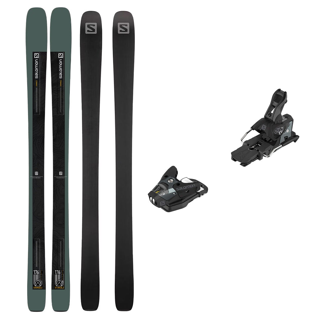 USED - Salomon Stance 90 2022 with STH13 Bindings — Ski Pro AZ