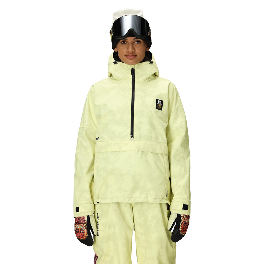 686 Women's Sublime Shell Anorak 2026 | Stretch Waterproof Pullover ...