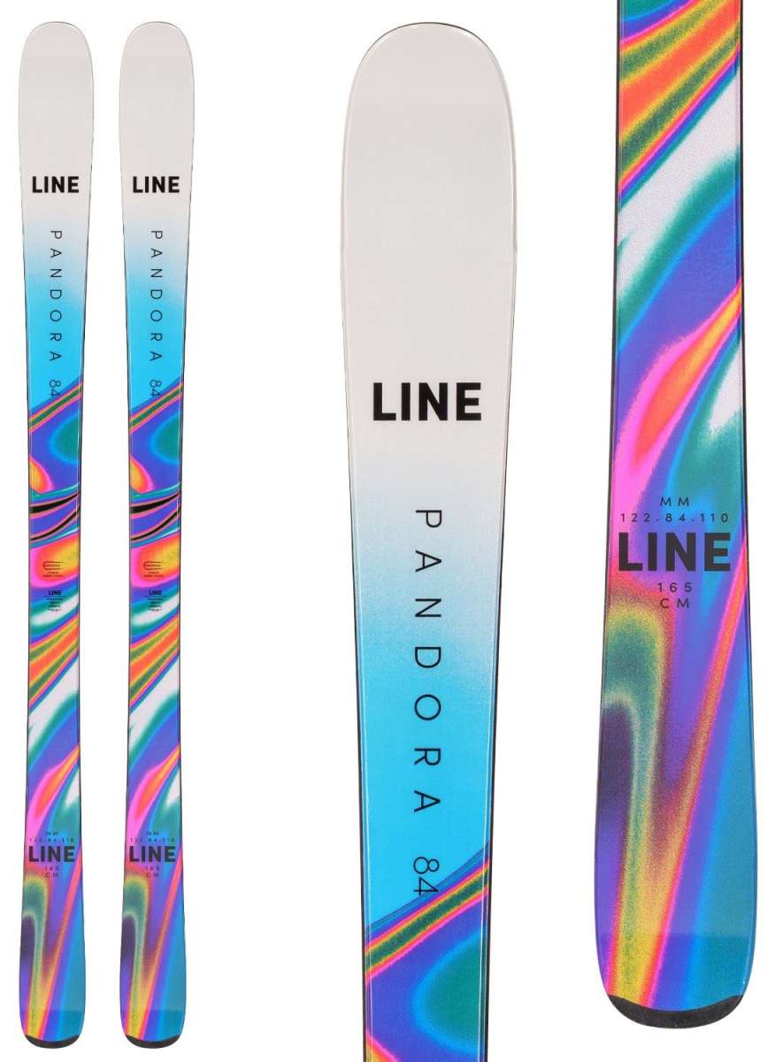 Line Skis Ladies Pandora 84 Skis 2022-2023 — Ski Pro AZ