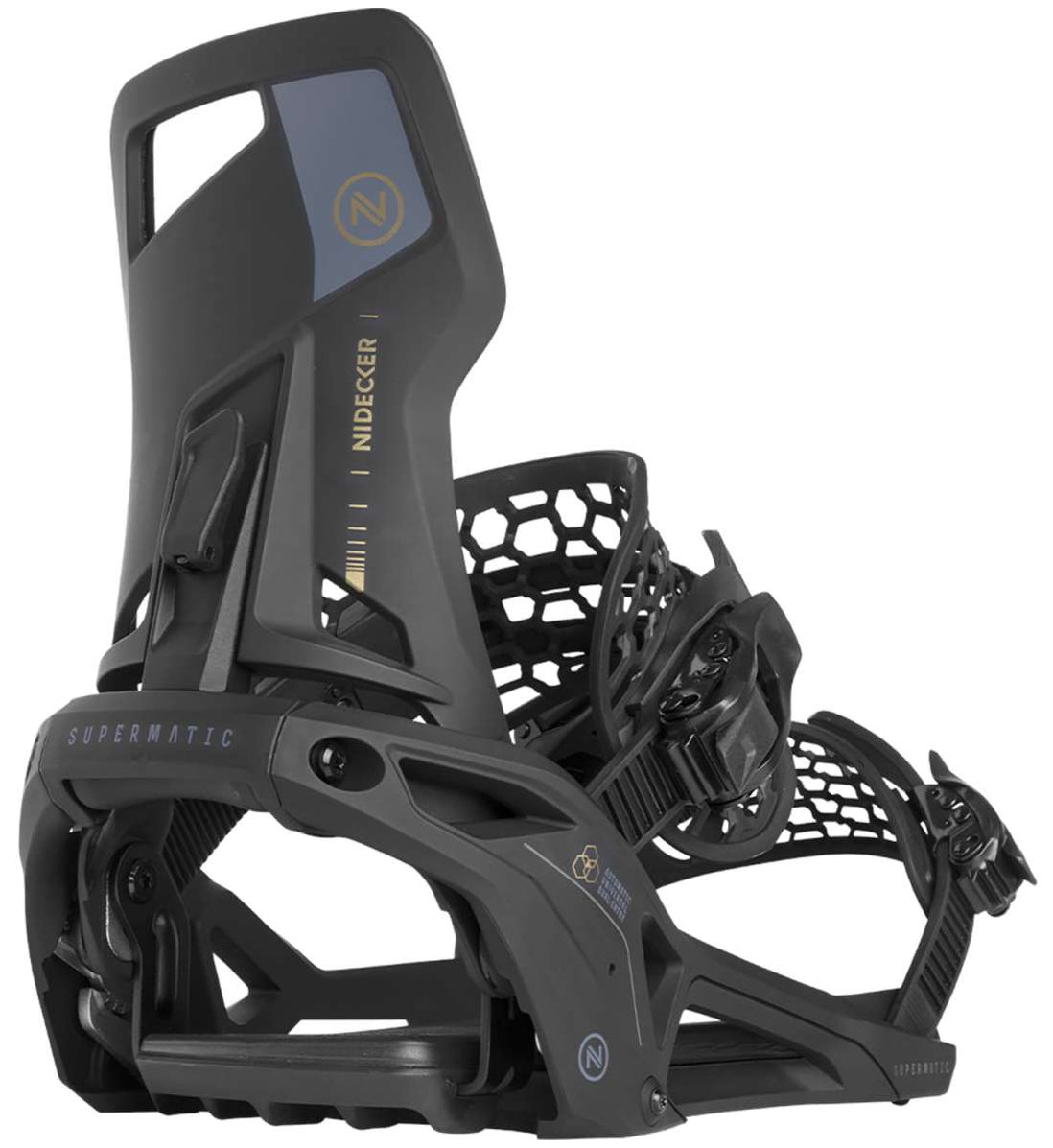 Nidecker Supermatic Step In Snowboard Bindings 2024 — Ski Pro AZ